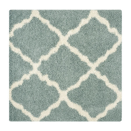 Click here for Safavieh Dallas Shag Collection Caris Geometric Sq... prices