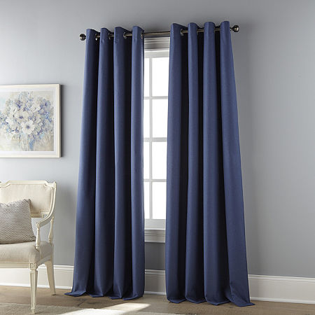 Click here for Stratford Park Azalia Grommet Top Blackout Single... prices