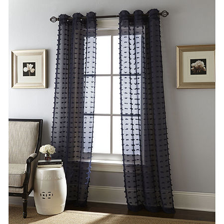 Click here for Stratford Park Athena Grommet Top Sheer Set of 2 C... prices