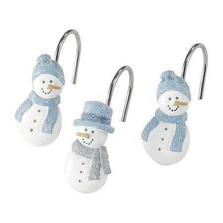 Click here for Avanti Frosty Friends Shower Curtain Hooks  One Si... prices