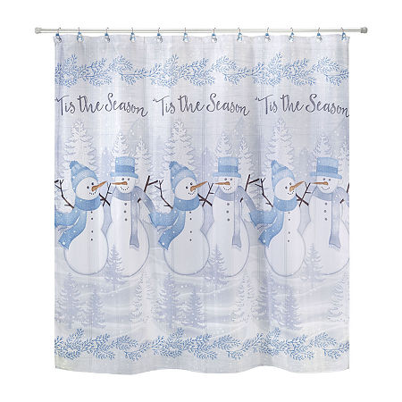 Click here for Avanti Frosty Friends Shower Curtain  One Size  Wh... prices