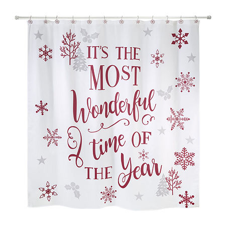 Avanti Sparkle Shower Curtain