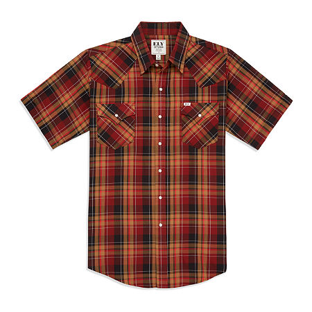 Click here for Ely Cattleman Stripe Mens Short Sleeve Western Shi... prices