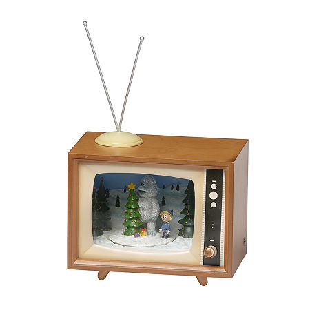 Click here for Roman 6.75in Musical Led Rudolph Tv Plays Music Ch... prices