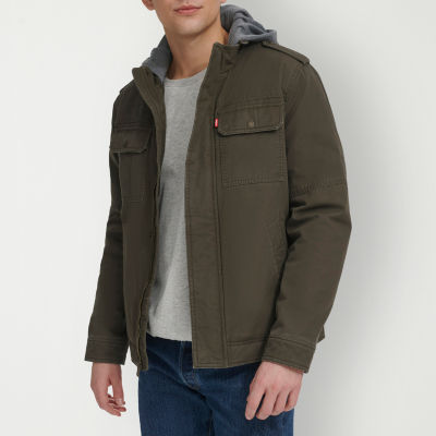 Levi's® Military Mens Hooded Midweight Work Jacket