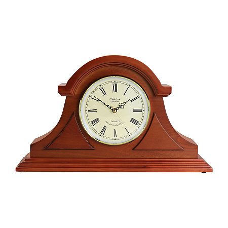 Click here for Megagoods Mahogany Cherry Black Mantel Clock  One... prices