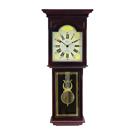 Click here for Bedford Clock Collection Redwood Oak Finish Wall C... prices
