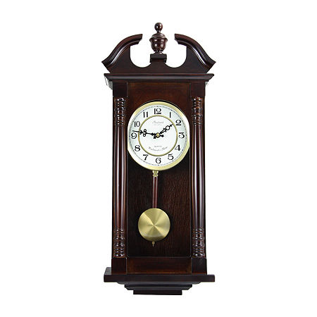 Click here for Bedford Clock Collection 27.5 Cherry Oak Wall Cloc... prices