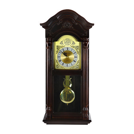 Click here for Bedford Clock Collection 25.25 Antique Mahogany Ch... prices