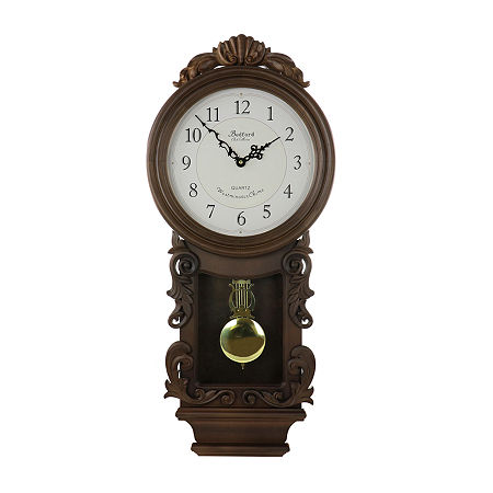 Click here for Bedford Clock Collection Chestnut Chiming Pendulum... prices