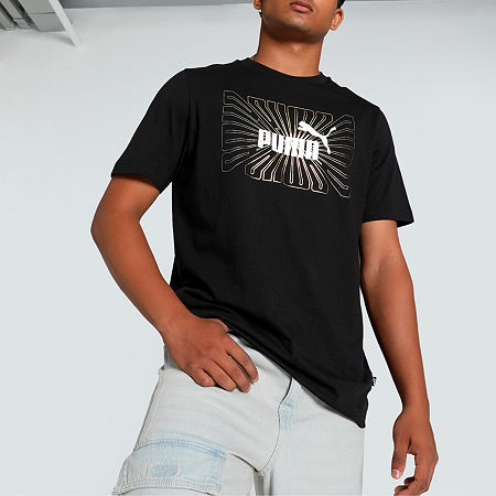 Click here for PUMA Mens Crew Neck Short Sleeve Regular Fit Graph... prices