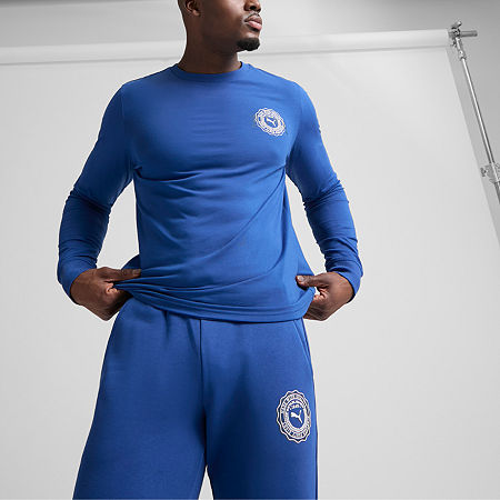 Click here for PUMA Mens Crew Neck Long Sleeve Regular Fit Graphi... prices