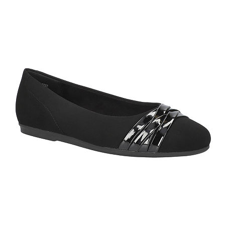 Click here for Easy Street Kylie Womens Round Closed Toe Ballet F... prices