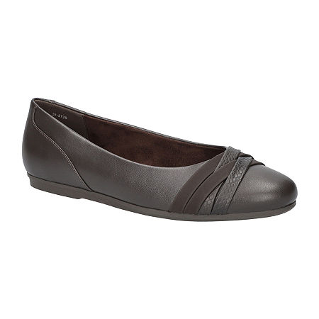 Womens Easy Street Kylie Comfort Ballet Flats