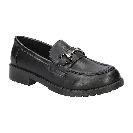 Click here for Easy Street Womens Witney Comfort Loafers - Black prices