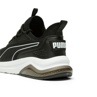 PUMA Amplifier Mens Training Shoes Wide Width, Color: Black White ...