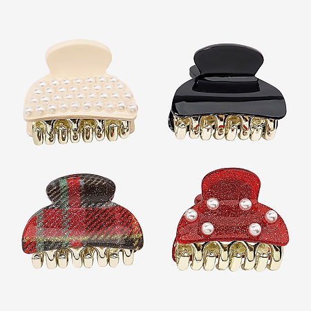 Click here for Bijoux Bar 4-pc. Hair Clip  One Size  Multiple Col... prices