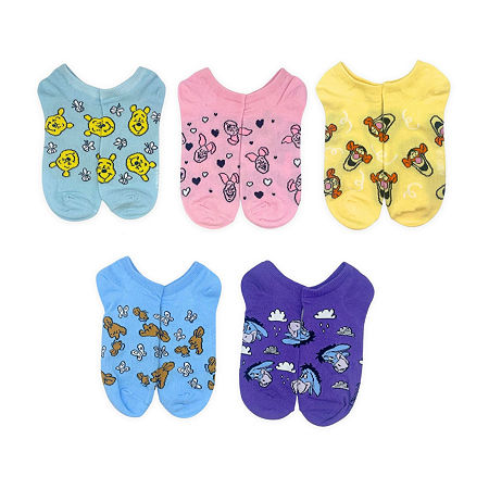 Click here for Womens Breathable Multi-Pack 5 Pair Winnie The Poo... prices
