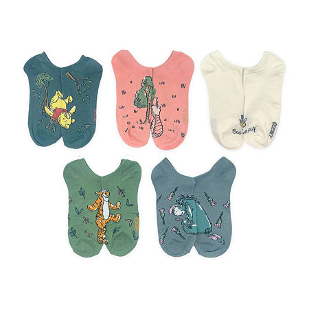 Click here for Womens Breathable Multi-Pack 5 Pair Winnie The Poo... prices