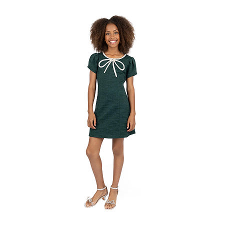 Click here for Speechless Big Girls Knee Length Round Neck Short... prices