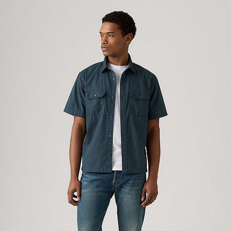 Click here for Levis Mens Short Sleeve Button-Down Shirt  Medium... prices