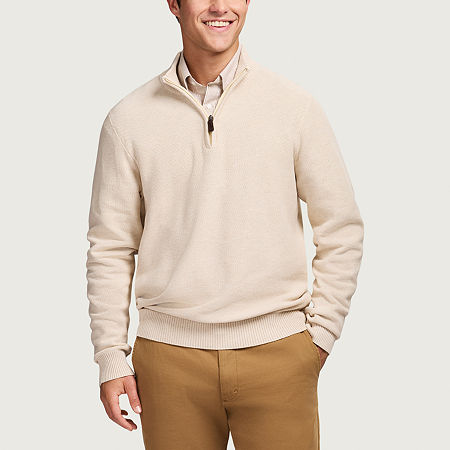 Click here for IZOD Honeycomb Mens Long Sleeve Quarter-Zip Pullov... prices