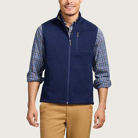 Click here for IZOD Mens Water Resistant Midweight Fleece Vest  M... prices