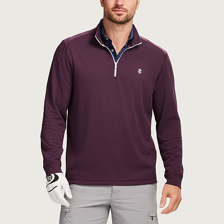 Click here for IZOD Hydrashield Mens Long Sleeve Active Quarter-Z... prices