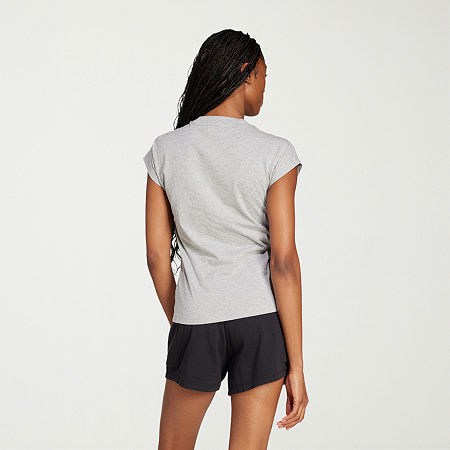 Click here for adidas Womens Essentials Linear Cotton T-Shirt - G... prices