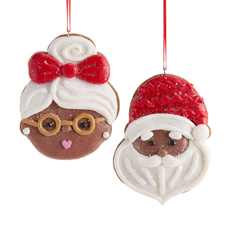 Click here for North Pole Trading Co. Mr And Mrs Clause Cookie Af... prices