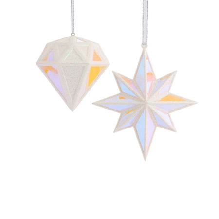 Click here for North Pole Trading Co. Mirrored North Star And Dia... prices