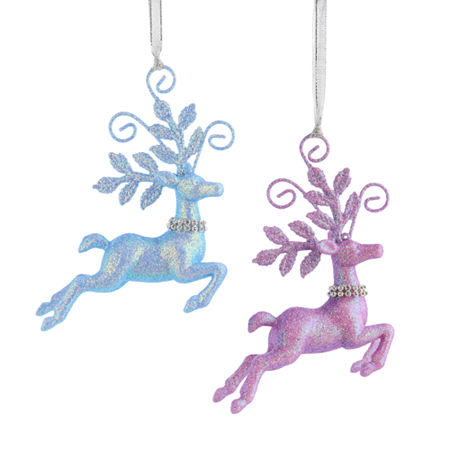 Click here for North Pole Trading Co. Leaping Deer Set 2-pc. Chri... prices