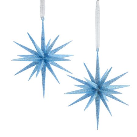 Click here for North Pole Trading Co. Blue Starburst Set 2-pc. Ch... prices