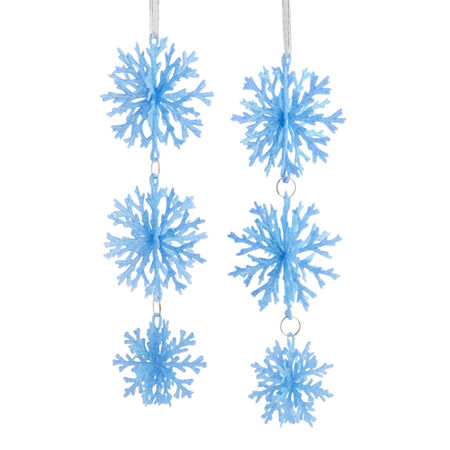 Click here for North Pole Trading Co. Snowflake Dangle Set 2-pc.... prices