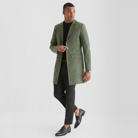 Click here for J. Ferrar Mens Midweight Topcoat Coat  X-large  Gr... prices