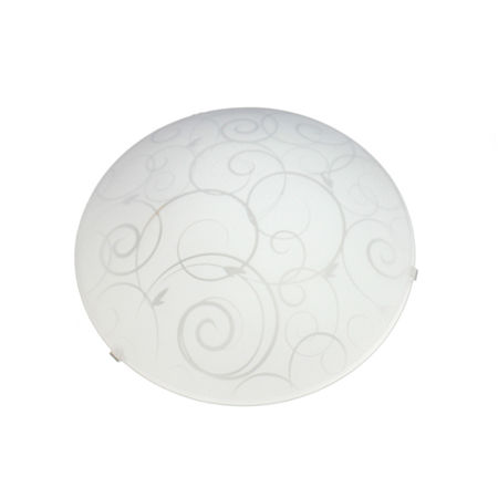 Click here for Simple Designs Round Flushmount Scroll Swirl Desig... prices