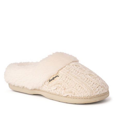 Womens Claire Marled Chenille Knit Clog - Muslin