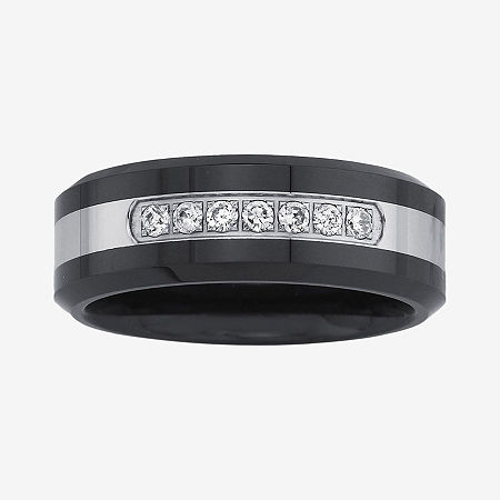 Click here for Mens 1/7 CT.T.W. Natural Diamond Two-Tone Wedding... prices