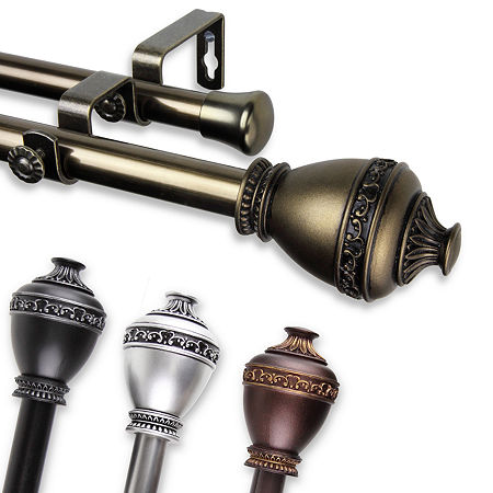 Click here for Rod Desyne Amelie 13/16 Double Adjustable Curtain... prices
