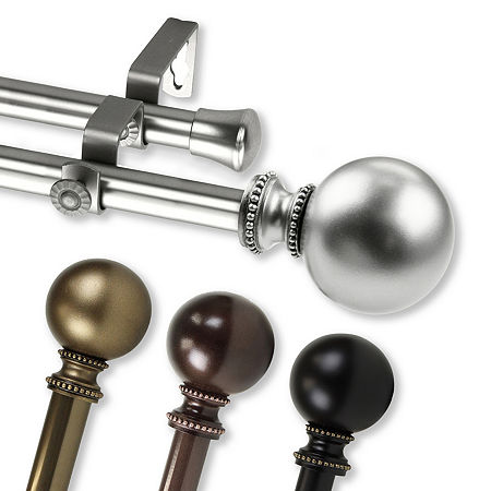 Click here for Rod Desyne Jordana Double Curtain Rod  One Size  S... prices