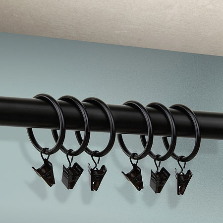 Click here for Rod Desyne Set of 10 1.375 Clip Rings  One Size  B... prices