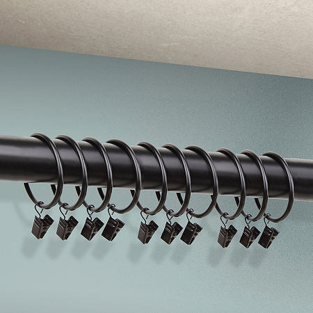 Click here for Rod Desyne Set of 10 2 Clip Rings  One Size  Black prices
