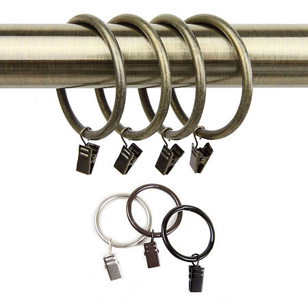 Click here for Rod Desyne Set of 10 Heavy-Duty 2Â½ Curtain Clip R... prices