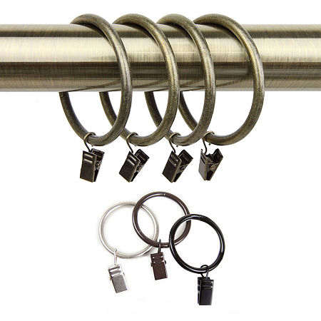 Click here for Rod Desyne Set of 10 Heavy-Duty 2Â½ Curtain Clip R... prices
