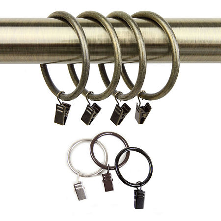 Click here for Rod Desyne Set of 10 Heavy-Duty 2Â½ Curtain Clip R... prices