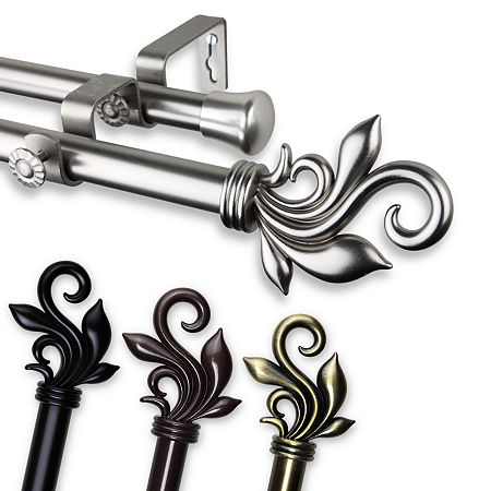 Click here for Rod Desyne Delilah 13/16 Adjustable Double Curtain... prices