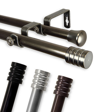 Click here for Rod Desyne Lee 13/16 Adjustable Double Curtain Rod... prices