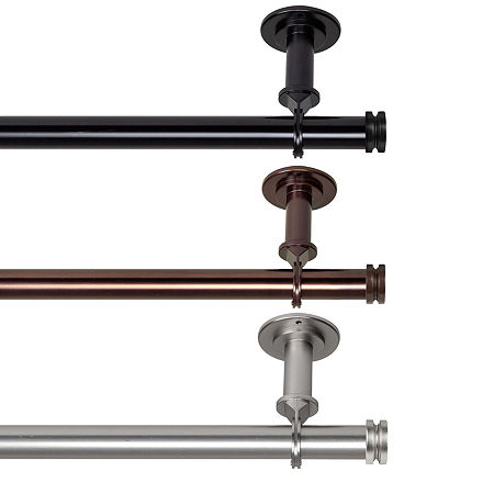 Click here for Rod Desyne Bun Ceiling Curtain Rod  One Size  Brow... prices
