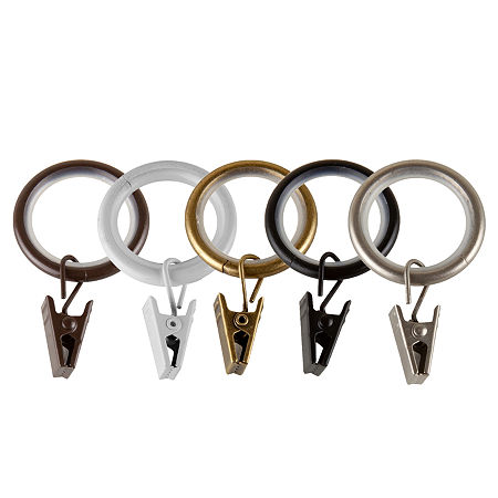 Click here for Rod Desyne 7/8in Noise-Canceling 10-pc. Curtain Ri... prices
