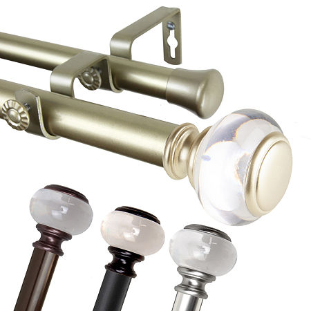 Click here for Rod Desyne Ironwood Double Curtain Rod  One Size... prices